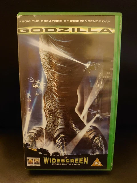 GODZILLA VHS WIDESCREEN £2.22 - PicClick UK