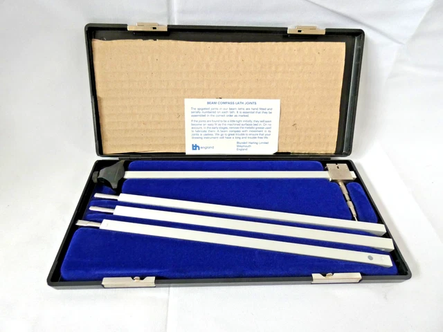 BLUNDELL HARLING ARCLINER Beam Compass Technical Drawing Instrument ...