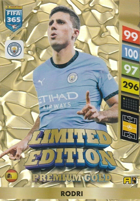 RODRI - CARTE Foot Adrenalyn - Fifa 365 2025 - Limited Edition Premium ...
