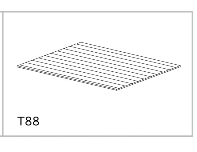 GENUINE KETER SHED 8x8 roof Replacement Spare Part T88 (PICKUP ONLY) £ ...