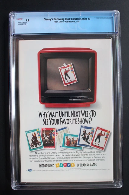 DISNEYS DARKWING DUCK Limited Series #3 Taurus Bulba Gosalyn 1992 ...