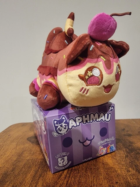 SUNDAE CAT APHMAU MeeMeows Litter 7 Carnival Treats Plush 6" New In Box ...