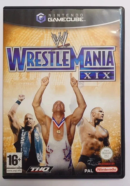 NINTENDO GAMECUBE/WII WWE Wrestlemania XIX Boxed with Manual £8.99 ...