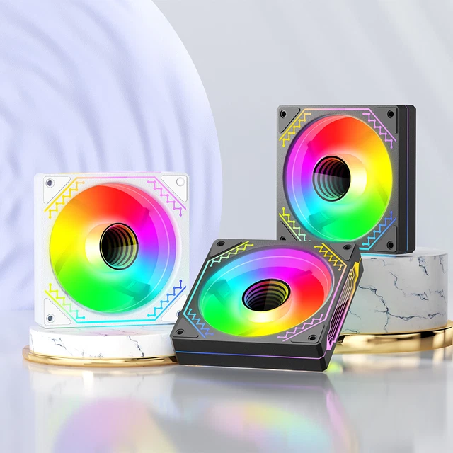 120MM CASE FAN Cooler Useful 5V 3Pin ARGB 4PIN PWM Cooling Fan for ...