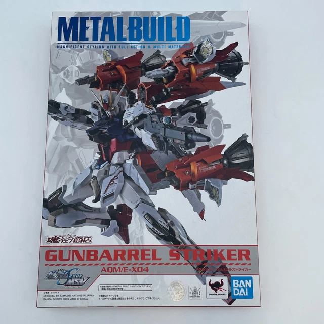 METAL BUILD GUN Barrel Striker Figurine Mobile Suit Gundam SEED MSV Bandai EUR 225,14 - PicClick FR