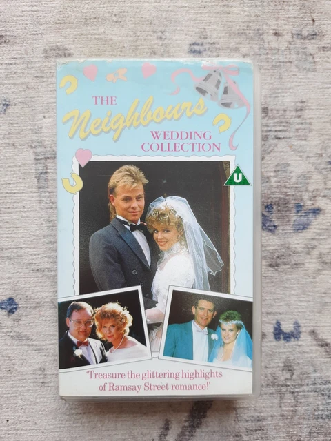 NEIGHBOURS WEDDING COLLECTION Vintage VHS BBC 1989 £6.75 - PicClick UK