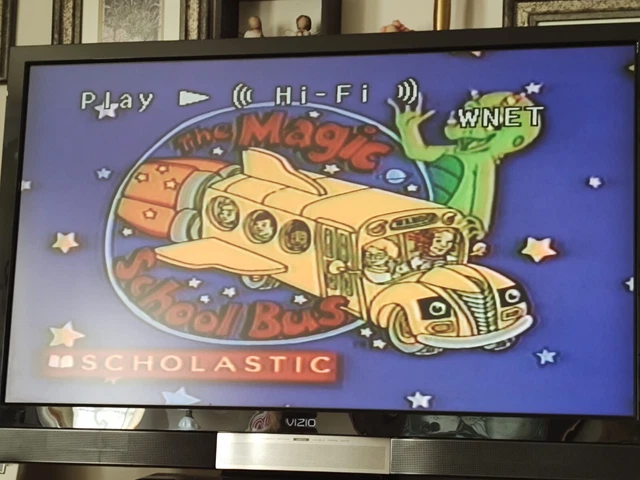 THE MAGIC SCHOOL Bus PBS Original 4 Episodes/Ads Included VHS Blank $41 ...
