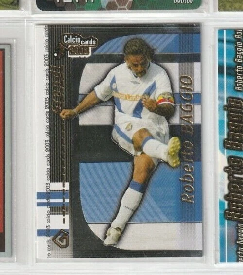 PANINI CALCIO 2003 Roberto Baggio G7 cards Italy Brescia Juventus RARE!!! EUR 45,00 - PicClick DE