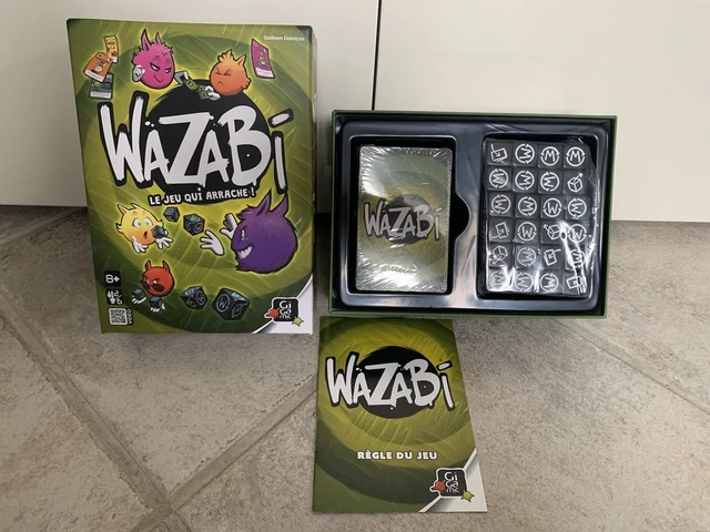 JEU DE SOCIÉTÉ WAZABI - LE JEU QUI ARRACHE - GiGamic - jamais utilisé EUR 5,50 - PicClick FR
