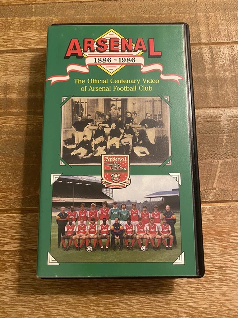 ARSENAL 1886-1986 VHS Video Official Centenary Video Arsenal Football ...