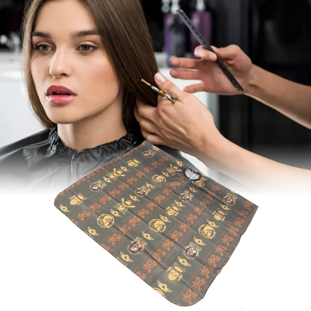BARBER CAPE TOOL Kit Haircut Cape Kit Transparent Water Sprayer For ...