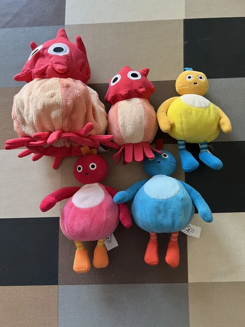CBEEBIES TWIRLYWOOS PLUSH Soft Toy Bundle X 5 Including Reversible ...