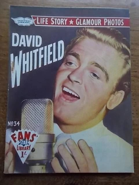 VTG NO34 MAGAZINE 1958 Fans Star Library Exciting Glamour Photos DAVID ...