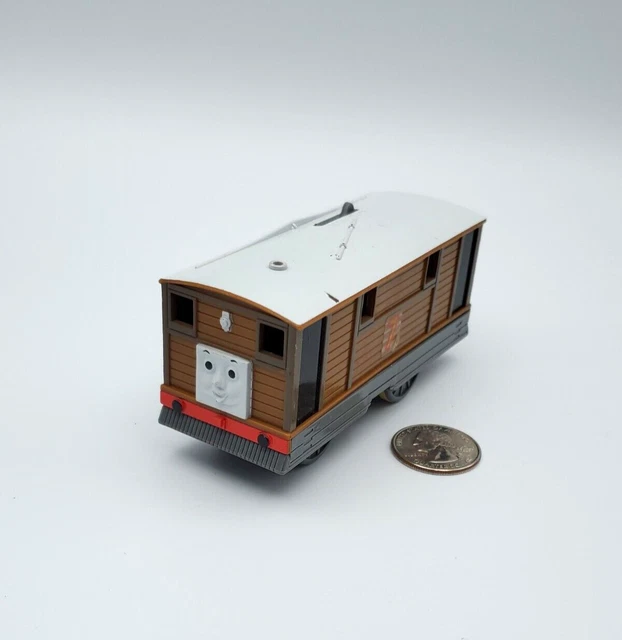 MOTORIZED TRACKMASTER THOMAS & Friends Train Tank Engine Toby - Works ...