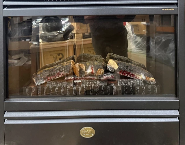 BERRY DIMPLEX LIMOGES 3500 wall mounted log effect electric fire 2kw £ ...