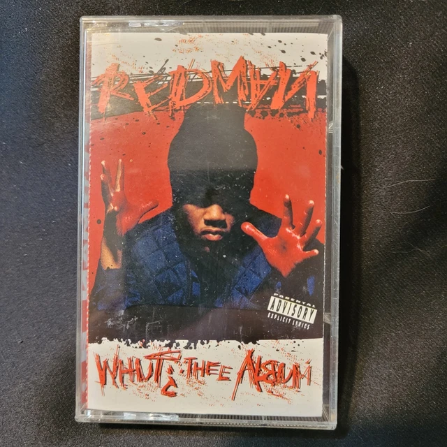 REDMAN WHUT THEE Album Cassette Tape Def Jam 1992 Rare Rap Hip Hop ...