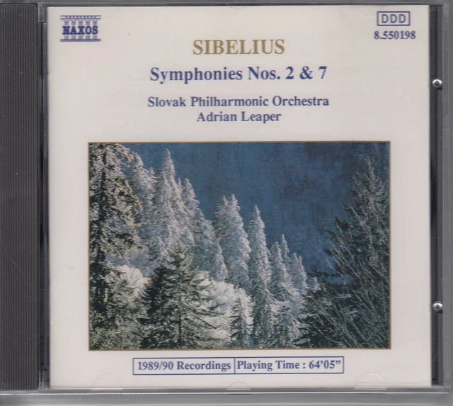 JEAN SIBELIUS SIBELIUS: Symphonies Nos. 1 & 3 (CD) Album EUR 24,24 - PicClick FR