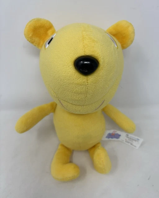 ORIGINAL PEPPA PIG’S Yellow Teddy Bear 2003 Soft Stuffed Toys (G2 ...