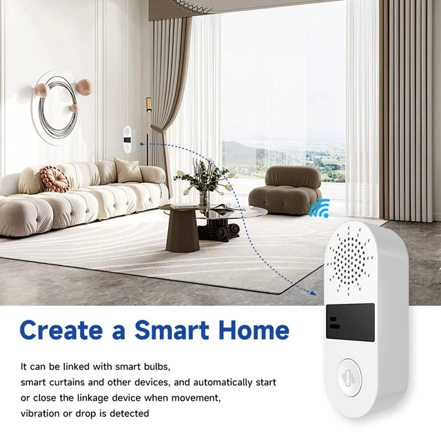 SMART SOUND AND Light SOS Alarm with For Tuya WiFi and For Zigbee ...