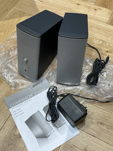 BOSE COMPANION 2 Series II Multimedia Speaker System for Computer ...