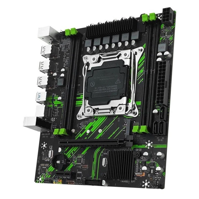 X99 PR9 MOTHERBOARD LGA 2011-3 Supports 4X DDR4 Gigabit LAN /NVME M ...