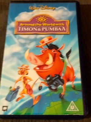 VHS TIMON AND Pumbaa The Gourmets Disney VHS Video Film Drawing Cartoon ...