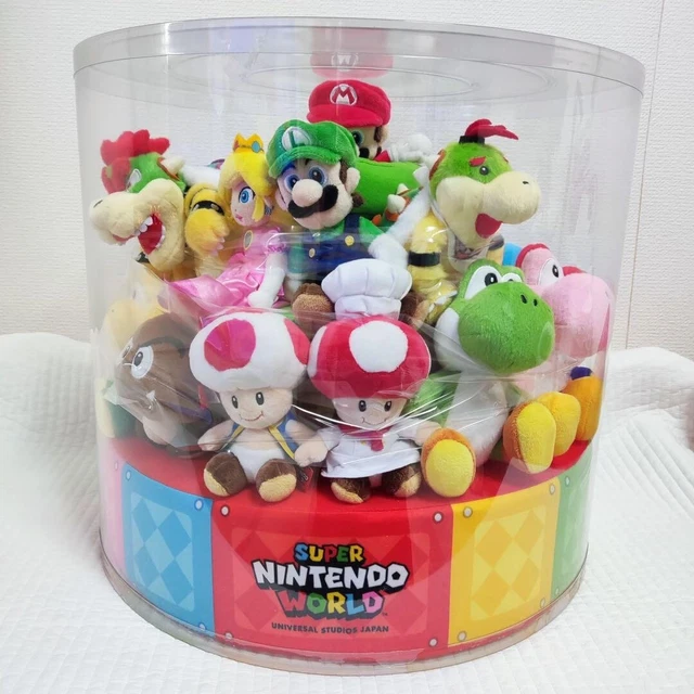 RARE SUPER NINTENDO World USJ Limited Mario Plush Doll Set Luigi ...
