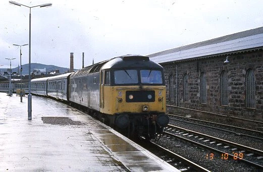 ORIGINAL COLOUR SLIDE of 47635 BR class 47 diesel loco £1.99 - PicClick UK