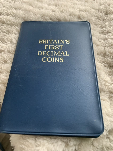DECIMAL DAY COMMEMORATIVE Coin Set, Britains First Decimal Coins ...