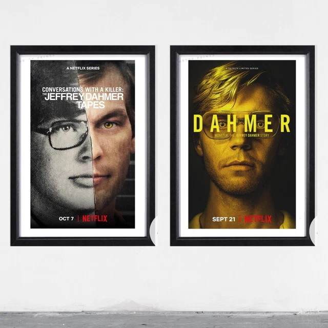 JEFFREY DAHMER NETFLIX Poster Art Evan Peters Serial Killer Print A4 ...