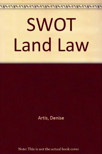 SWOT LAND LAW,DENISE Artis, John Houghton £5.19 - PicClick UK