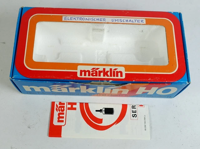 MÄRKLIN 3072 LEERKARTON Diesellok BR V 100 / 212 H0 OVP Leerverpackung ...