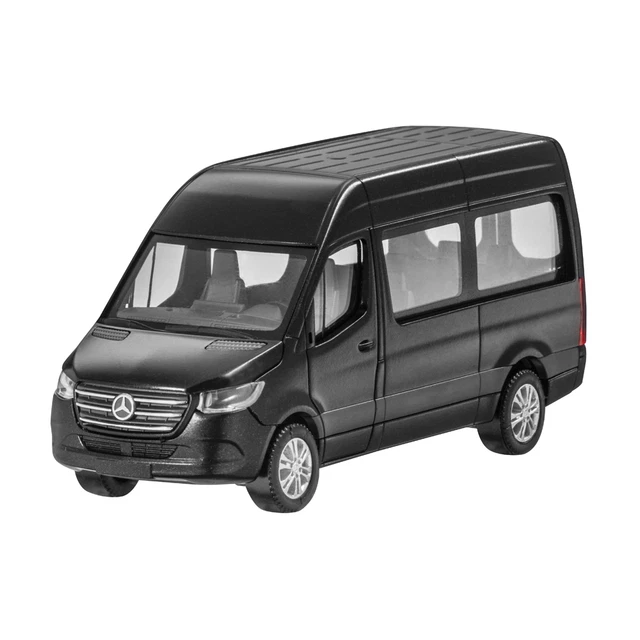 MERCEDES BENZ W 907/910 Sprinter Break Bus 9-Sitzer 2018 Noir 1:87 Neuf ...