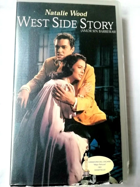 WEST SIDE STORY (Love Without Barriers) Natalie Wood VHS OSCAR 1961 ...