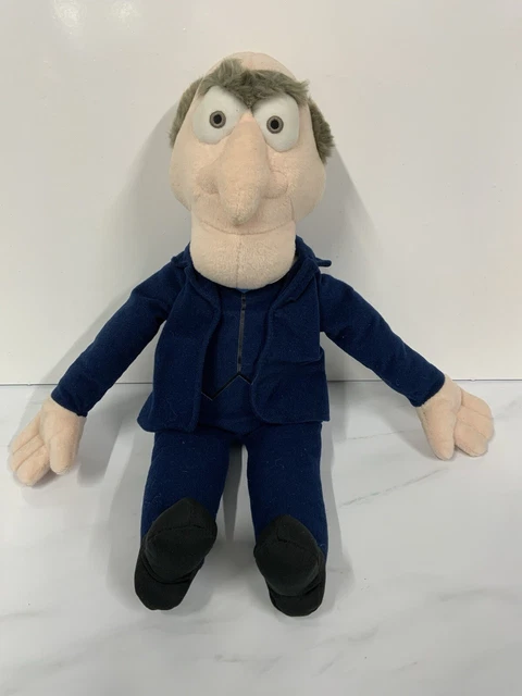 THE MUPPET SHOW Old Man Statler Cuddly Plush Soft Toy Muppets Disney 17 ...