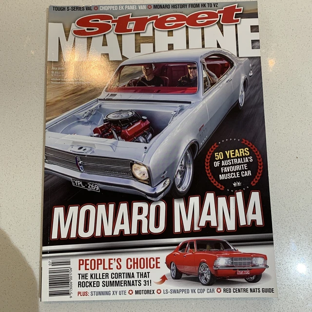 STREET MACHINE CAR Magazine Monaro Mania front cover 2018 $3.00 ...