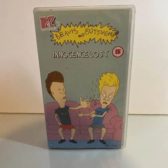 BEAVIS AND BUTT-HEAD Innocence Lost (VHS, 1997) MTV rare and vintage ...