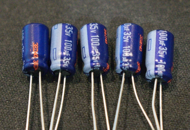 100UF 35V ELECTROLYTIC CAPACITOR 85 oC 6mm x 13mm x5 £2.49 - PicClick UK