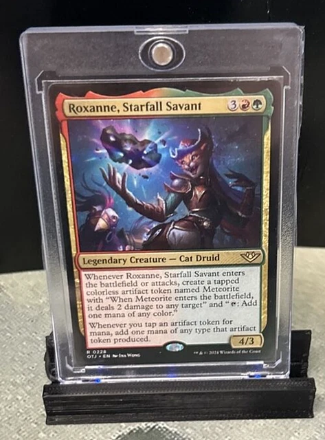 MAGIC THE GATHERING Roxanne, Starfall Savant - Outlaws of Thunder ...