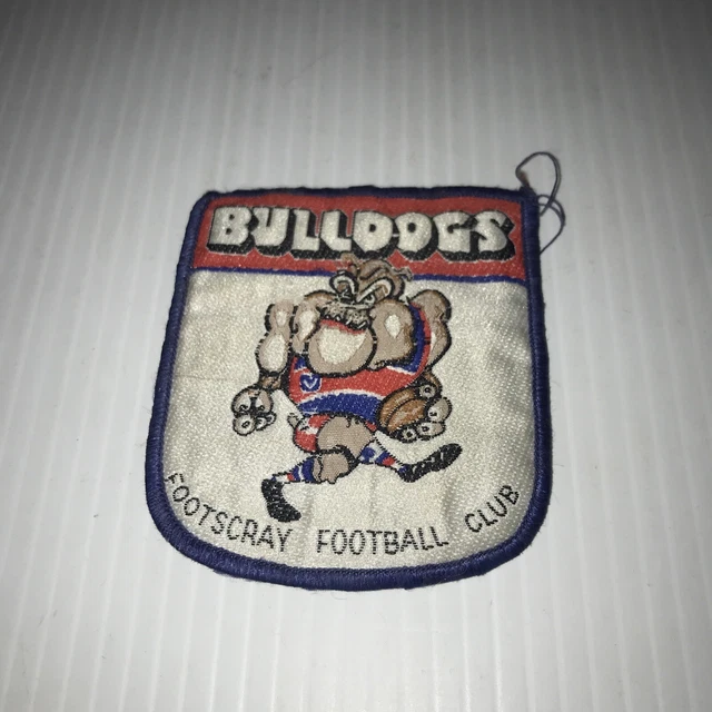 VINTAGE VFL WESTERN Bulldogs Footscray Football Club Patch $100.00 ...