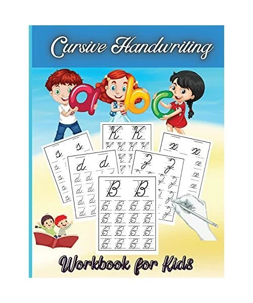Cursive Handwriting Workbook: Workbook For Grades 2 - 4 (Paperback ...