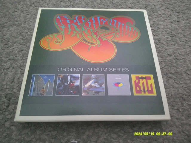 YES ORIGINAL ALBUM Series 5 x CD BOX SET 2013 Rhino/Warner mint EUR 2 ...