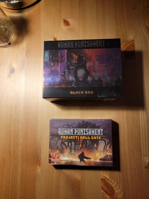 HUMAN PUNISHMENT AND Project Hell Gate, Kickstarter Black Box with ...