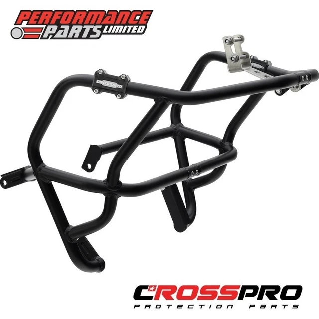 YAMAHA TENERE 700 2025 CrossPro Gloss Black Aluminium Engine Guards ...