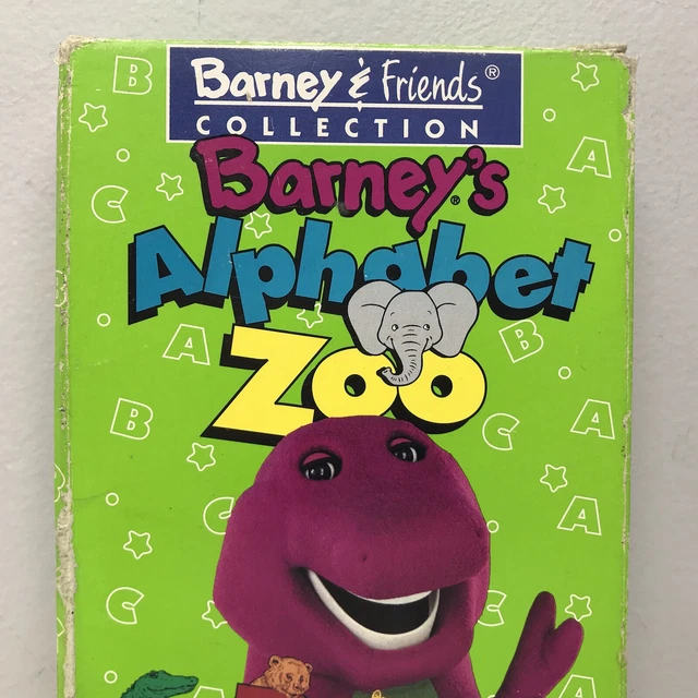 BARNEY & FRIENDS Collection Alphabet Zoo VHS Video Tape Songs *BUY 2 ...