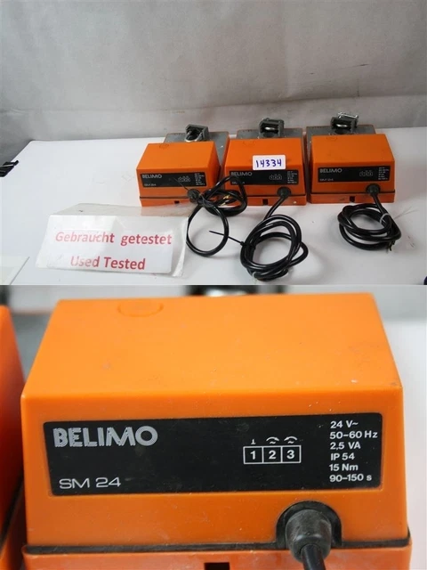 BELIMO SM24 FLAP actuator actuator SM 24 actuator 24v £71.58 - PicClick UK