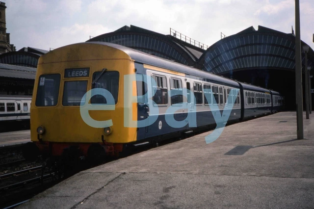 35MM RAILWAY SLIDE of Class 101 DMU E51514 @ York Copyright to Buyer £4 ...