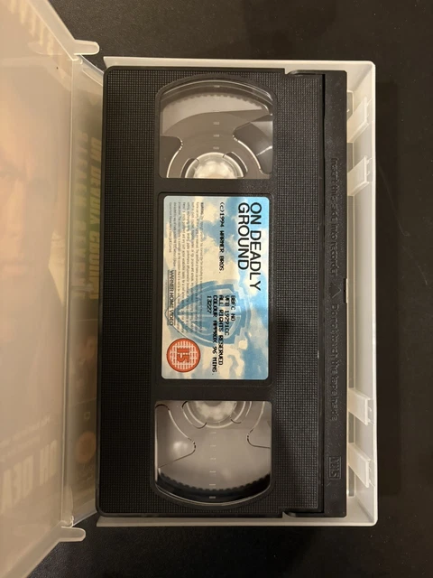 ON DEADLY GROUND (VHS) 1994 Steven Seagal, Michael Caine, Joan Chen ...
