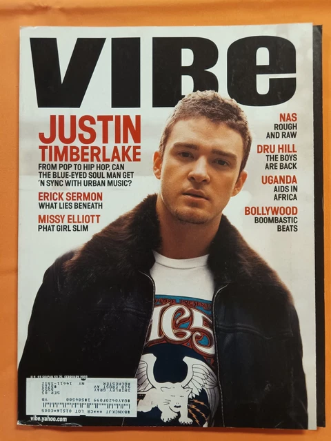 VIBE MAGAZINE, FEBRUARY 2003- "WOOOH!" Issue, Justin Timberlake Cover £ ...