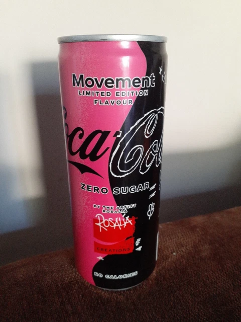 NEW LIMITED EDITION Coca-Cola Coke Zero Sugar 250ml Can - Rosalia ...